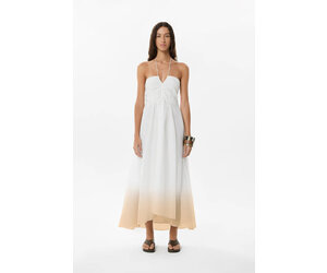 Maria Cher- Corrientes Tori Midi Dress- Off White - Dukes Online