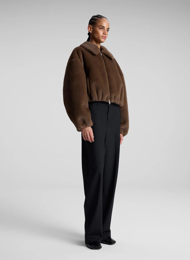 A.L.C.- Esme Jacket- Brown - Dukes Online