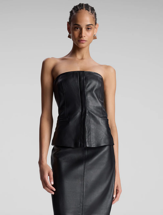 A.L.C.- Renee Top- Black - Dukes Online