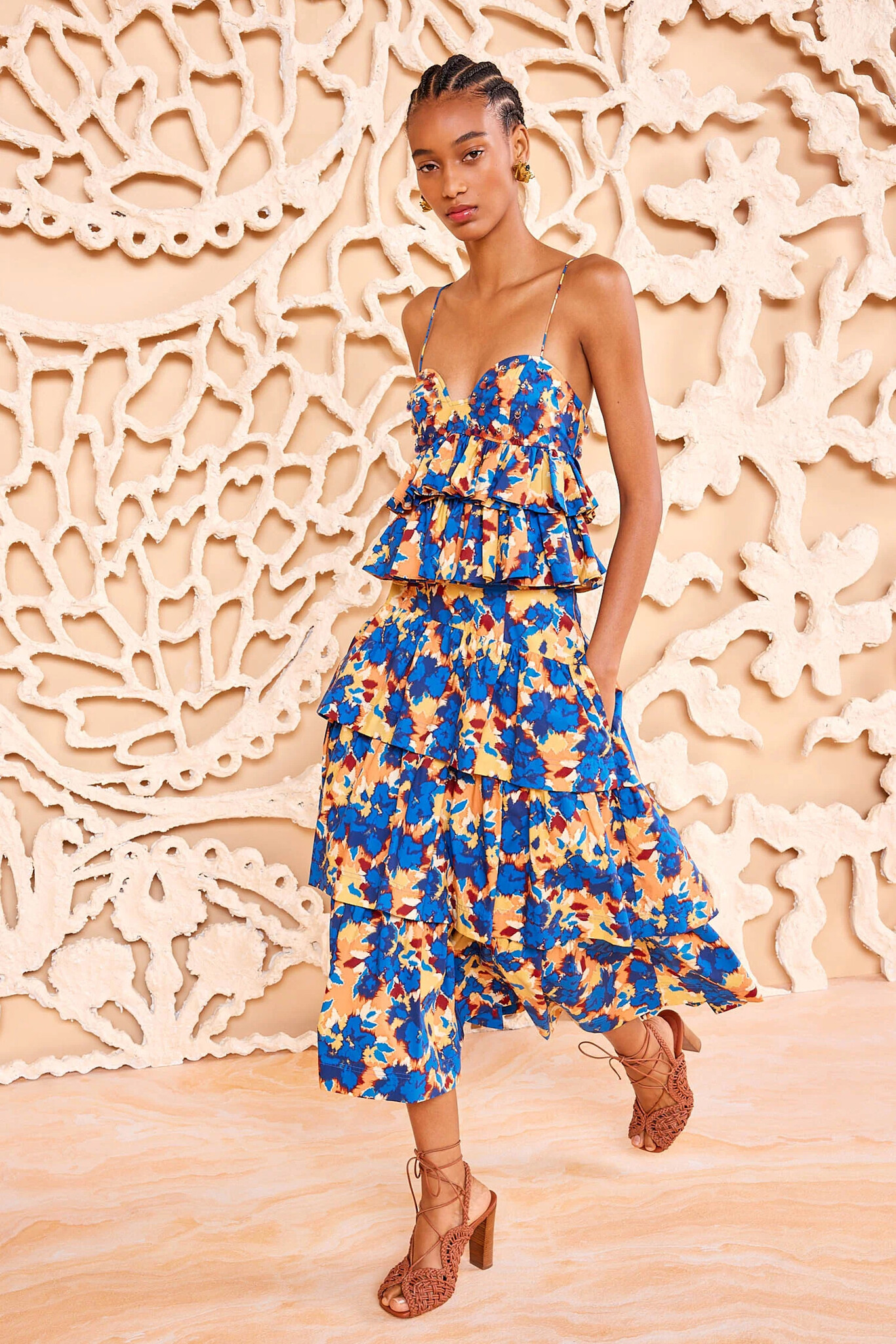 Ulla Johnson- Lucia Top- Wildflower - Dukes Online
