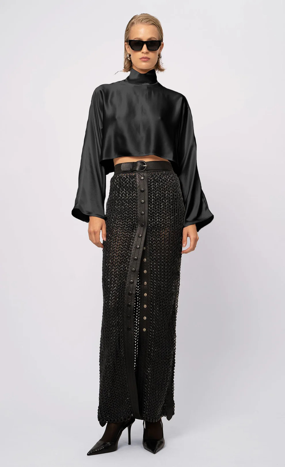 Nonchalant- Ingrid Top- Black - Dukes Online