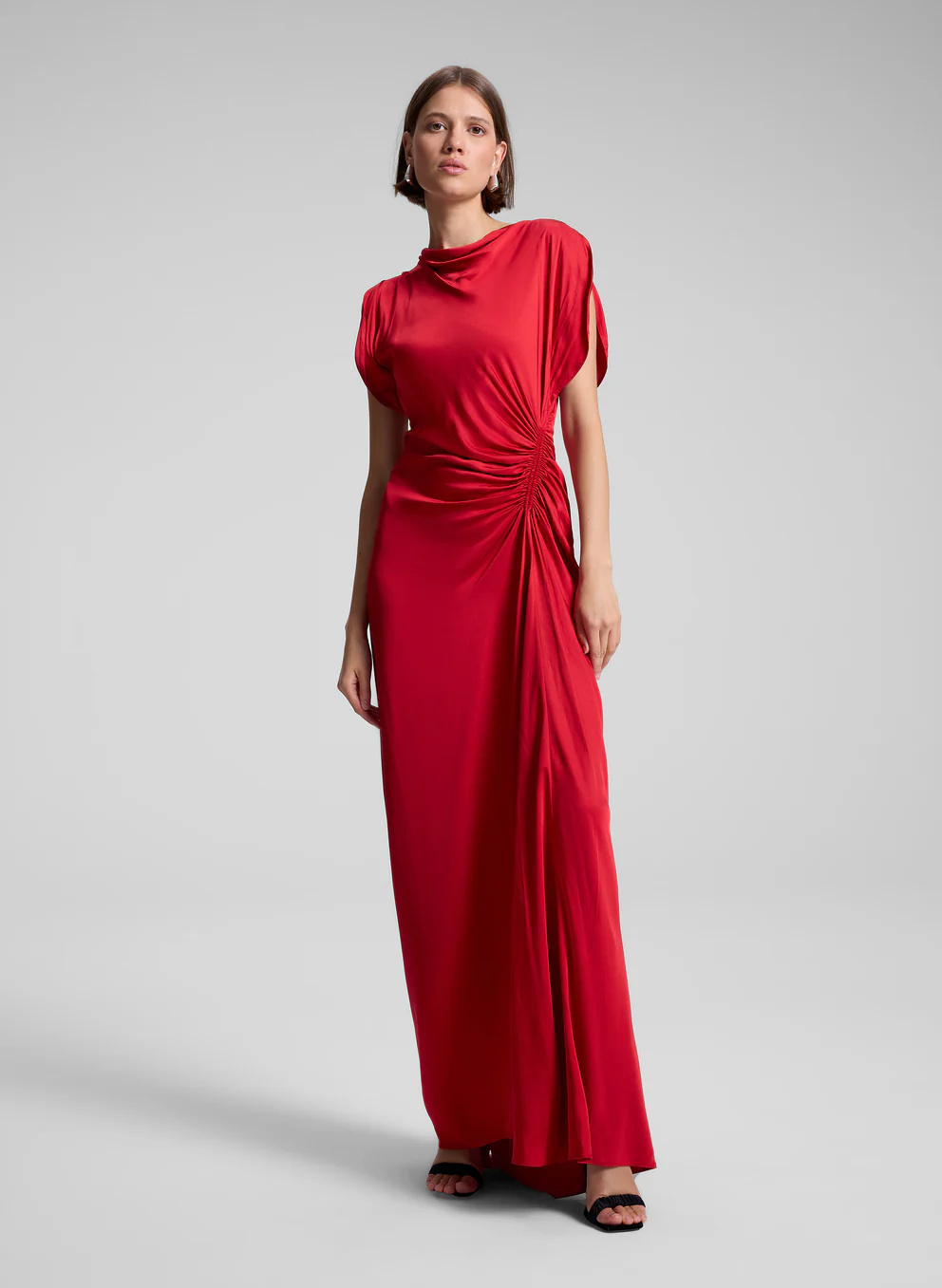 A.L.C.- Nadia Gown- Really Red - Dukes Online