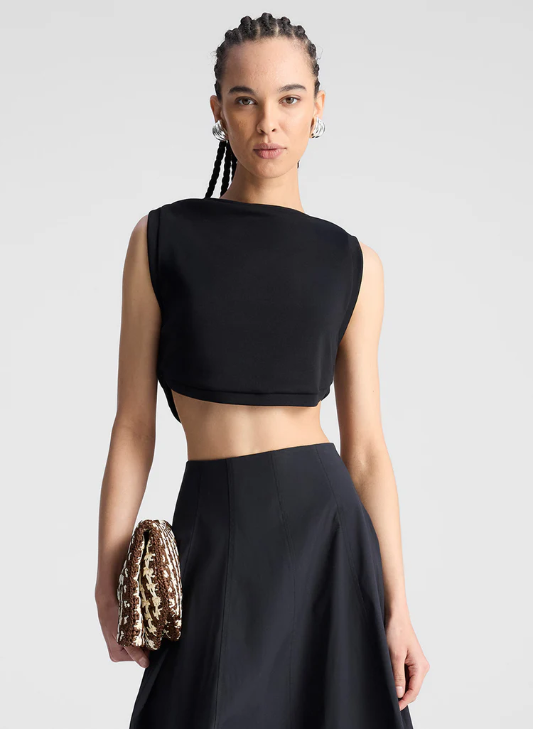A.L.C.- Mae Tank- Black - Dukes Online