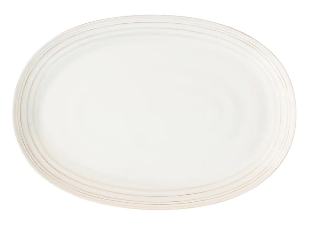Juliska Bilbao Whitewash 17" Platter - Judy At The Rink