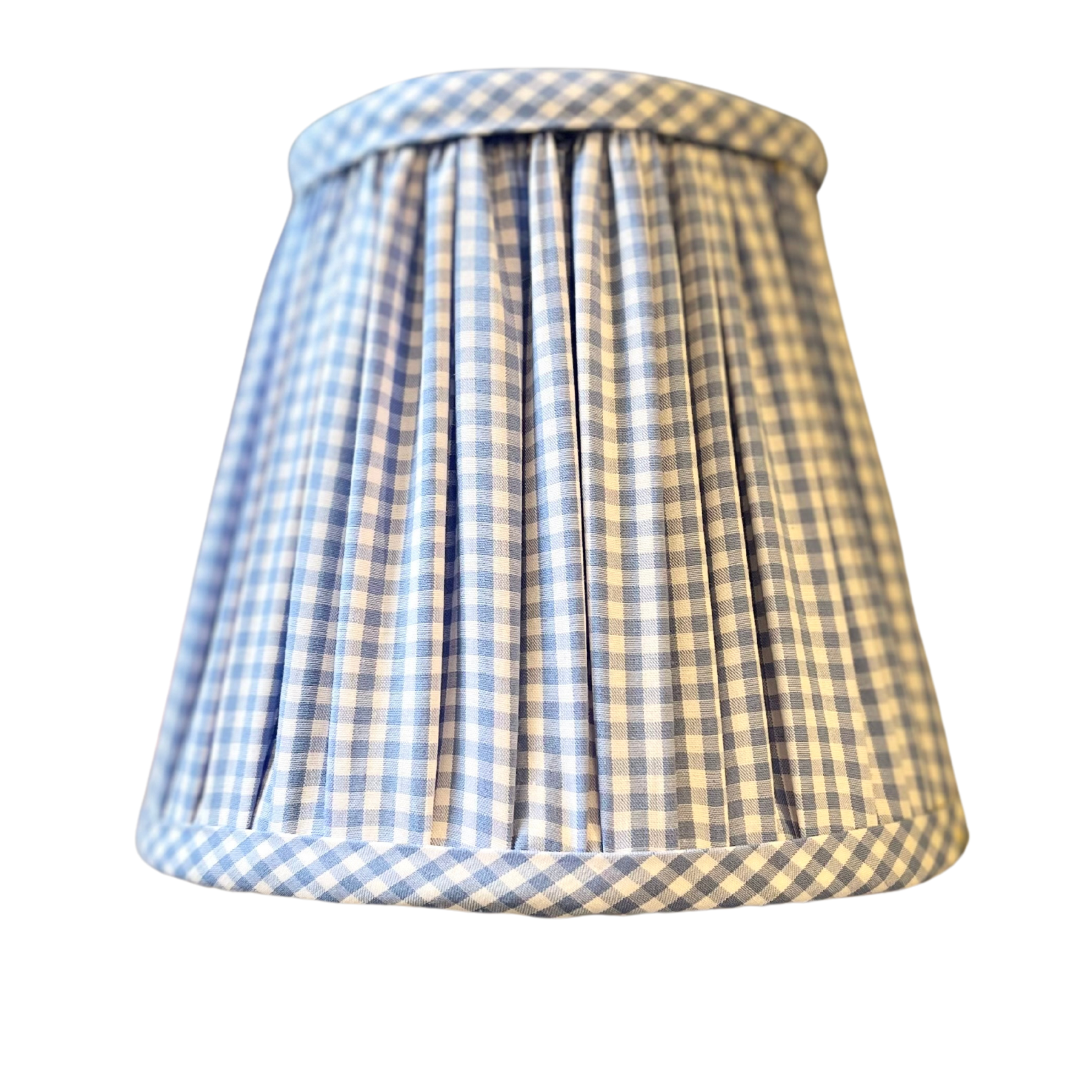 Maison Maison Checkered Shade Cover in Light Blue - Judy At The Rink