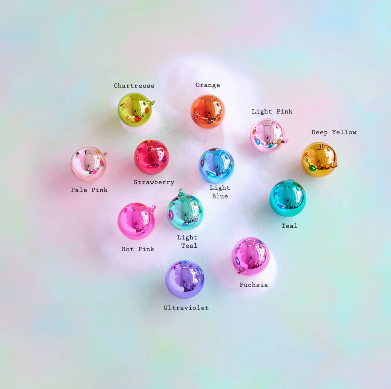 One Hundred 80 Degrees Reflective Ball Ornament - Judy At The Rink