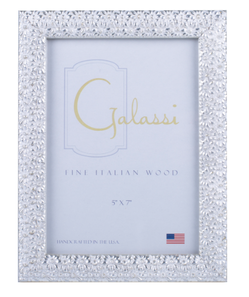Galassi Silver Blossom Frame - Judy At The Rink