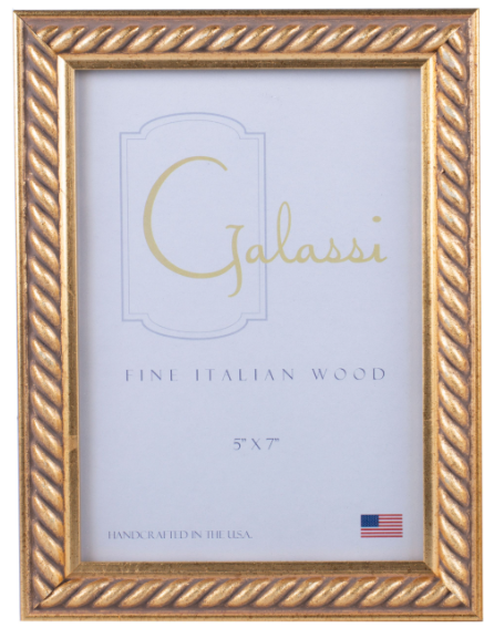 Galassi Gold Rapunzel Frame - Judy At The Rink