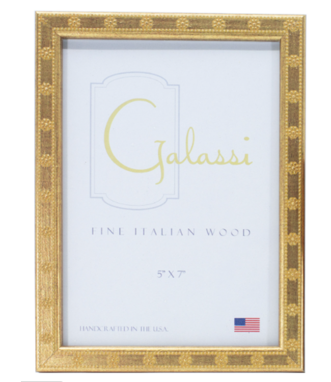 Galassi Gold Daisy Frame - Judy At The Rink