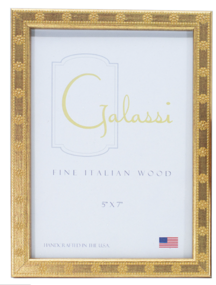 Galassi Gold Daisy Frame - Judy At The Rink