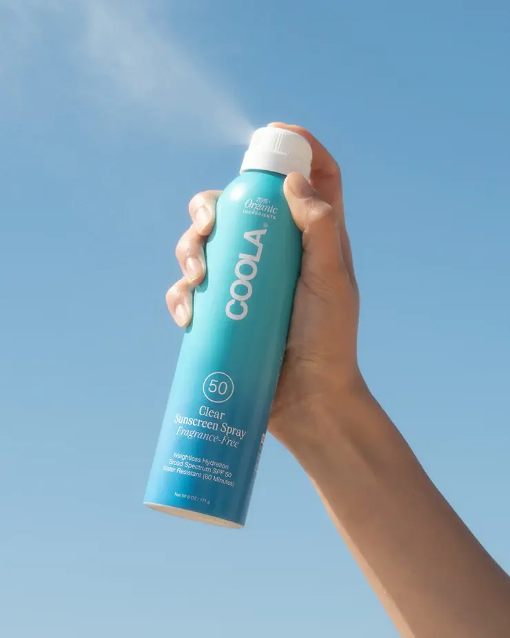 Coola COOLA Clear Sunscreen Spray SPF 50 Fragrance Free 6 oz - Judy At ...