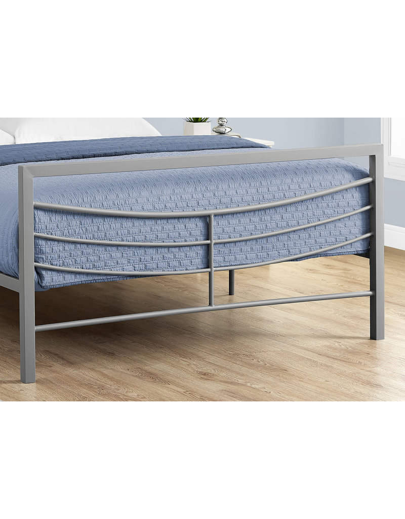 Silver Bed Frame