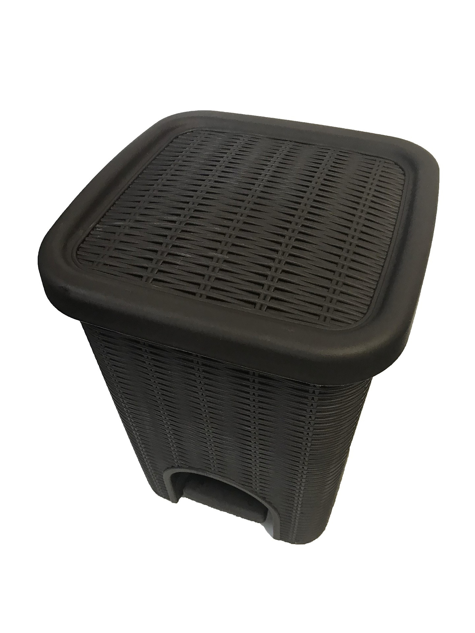 3L BROWN PLASTIC STEP BIN - MAISON CAPLAN