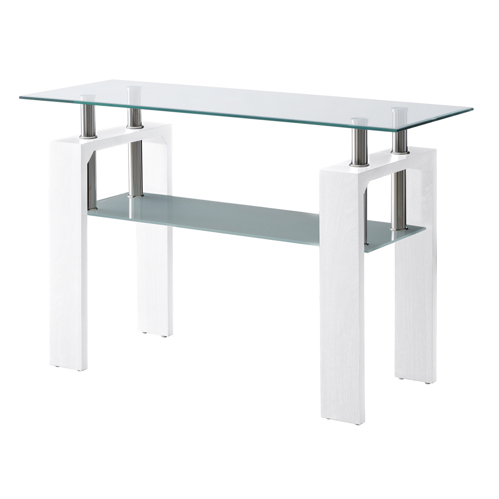 WHITE CONSOLE TABLE - MAISON CAPLAN