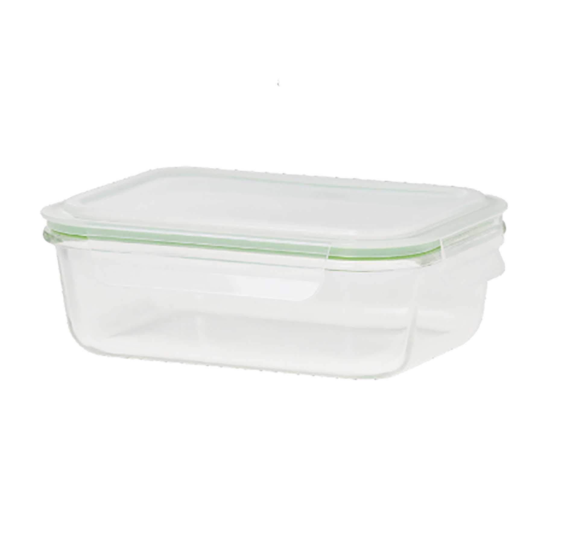 1.5L Rectangular Glass Hermetic Container - MAISON CAPLAN