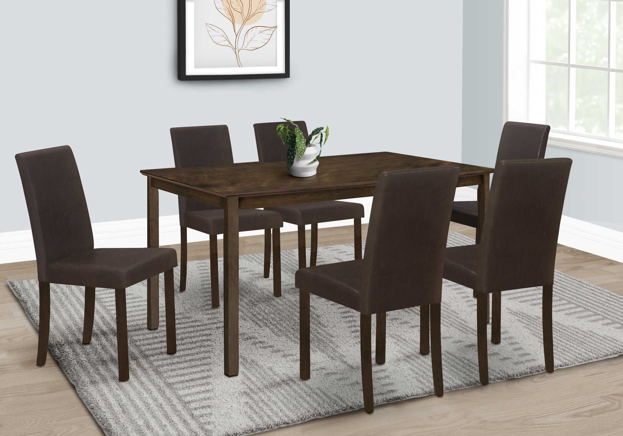 DINING TABLE - 36"X 60" / ESPRESSO - MAISON CAPLAN