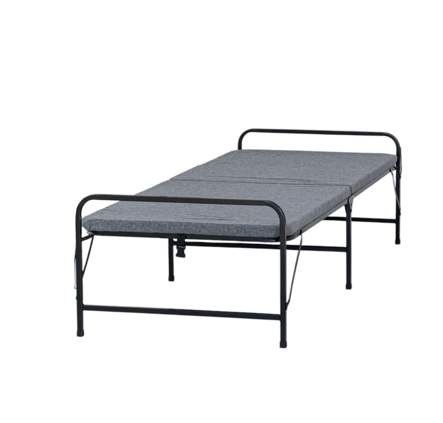 Folding Guest Bed, Grey - MAISON CAPLAN