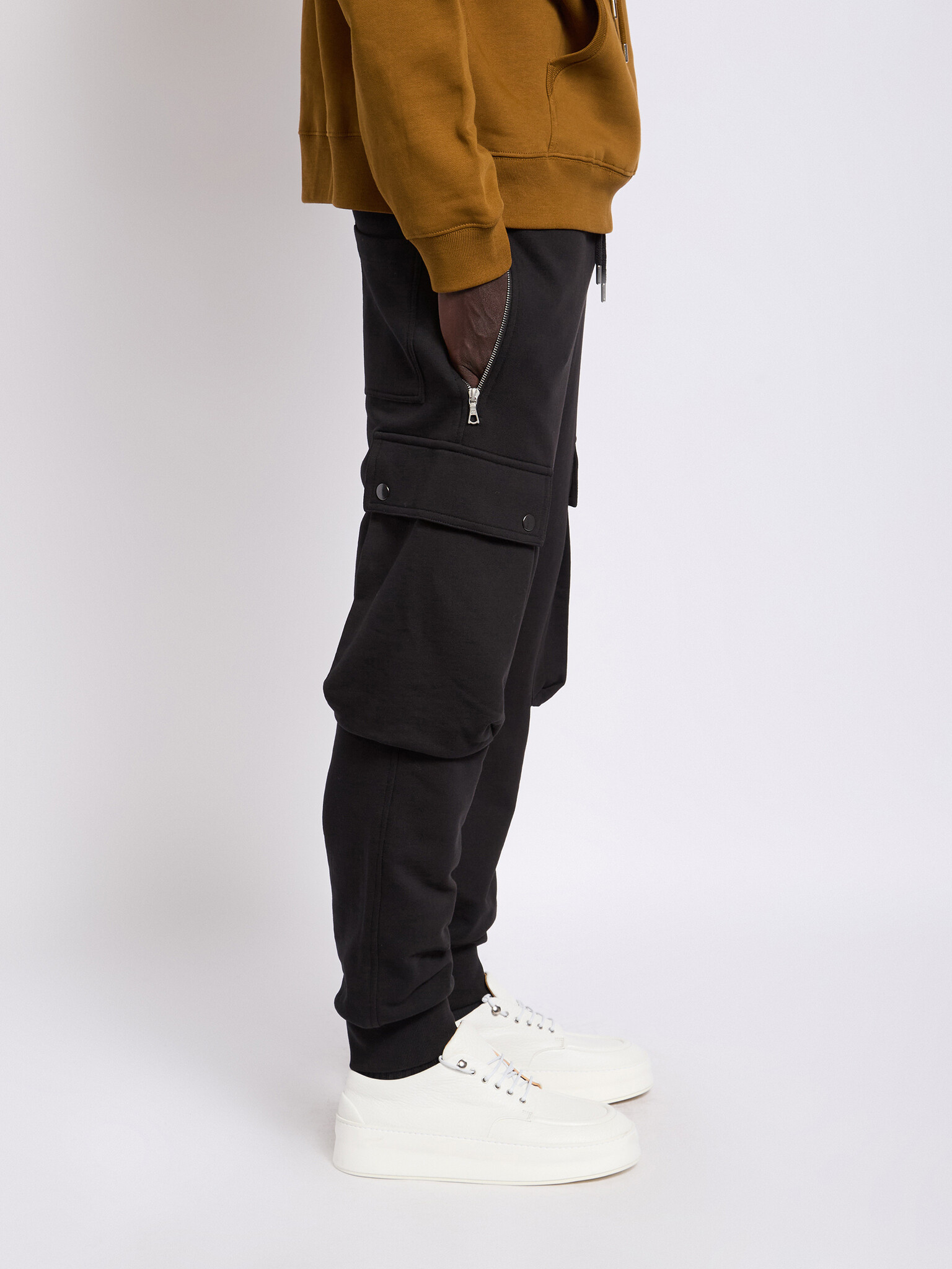 Dries Van Noten: Black Haflis Pants | Men's Designer Clothes Dries Van Noten: Black Haflis Pants | Men's Designer Clothes