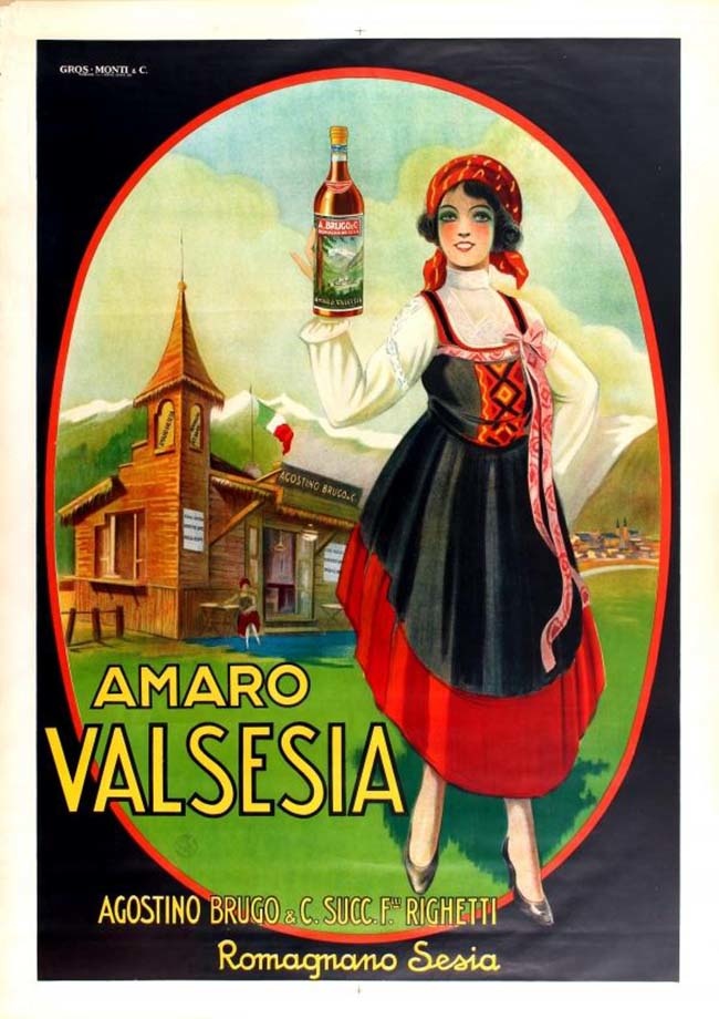 AMARO VALSESIA POSTER - Type & Ink Posters