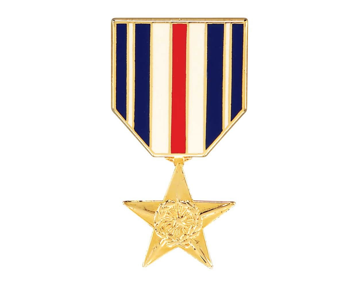 Silver Star Hat Pin - Fort Worth Aviation Museum