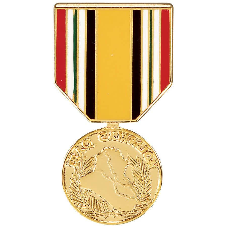 Iraq Campaign Hat Pin - Fort Worth Aviation Museum