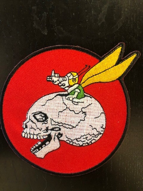VMO-2 Skull (25), patch - Fort Worth Aviation Museum
