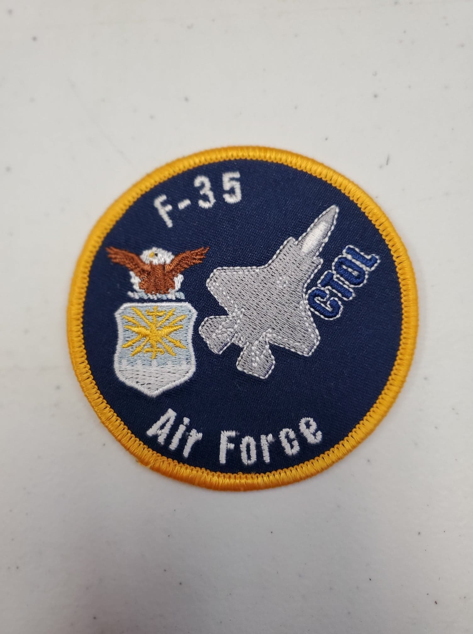 AF F-35 CTOL Patch - Fort Worth Aviation Museum