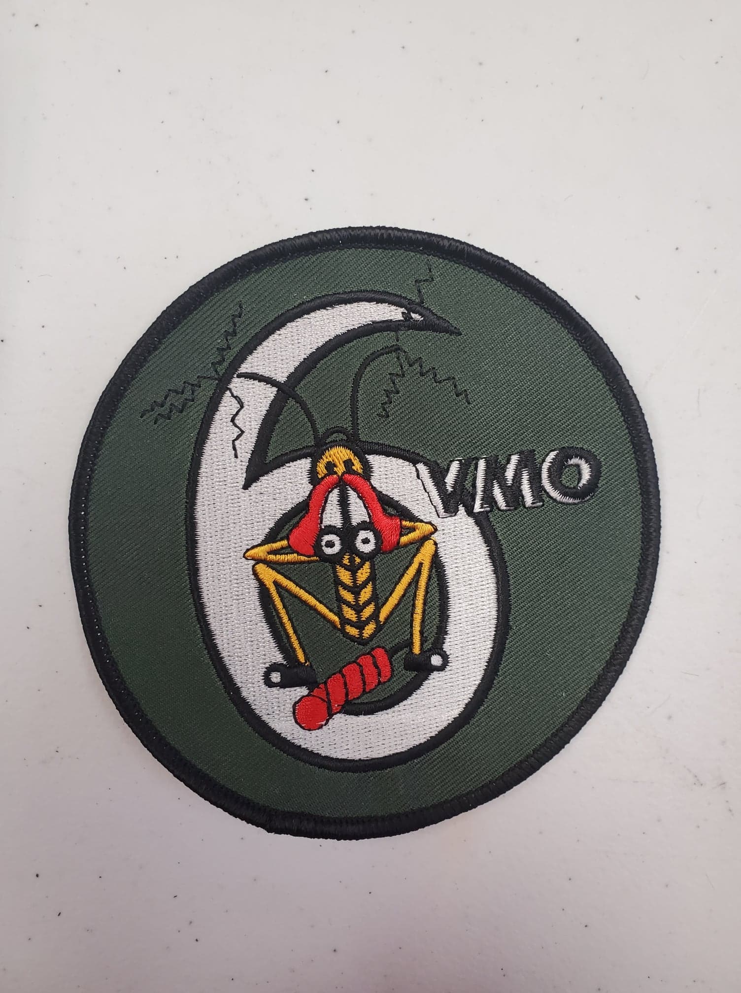 VMO-6 Cricket Green Large Patch - Fort Worth Aviation Museum