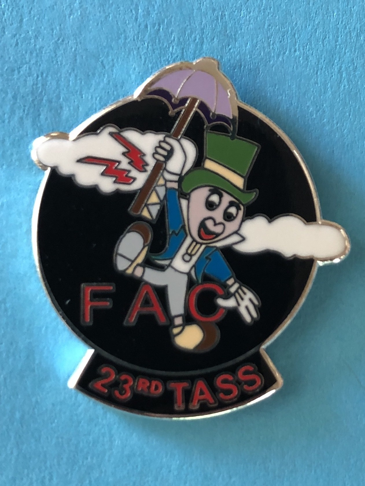 USAF 23rd TASS FAC, Pin, night - Fort Worth Aviation Museum