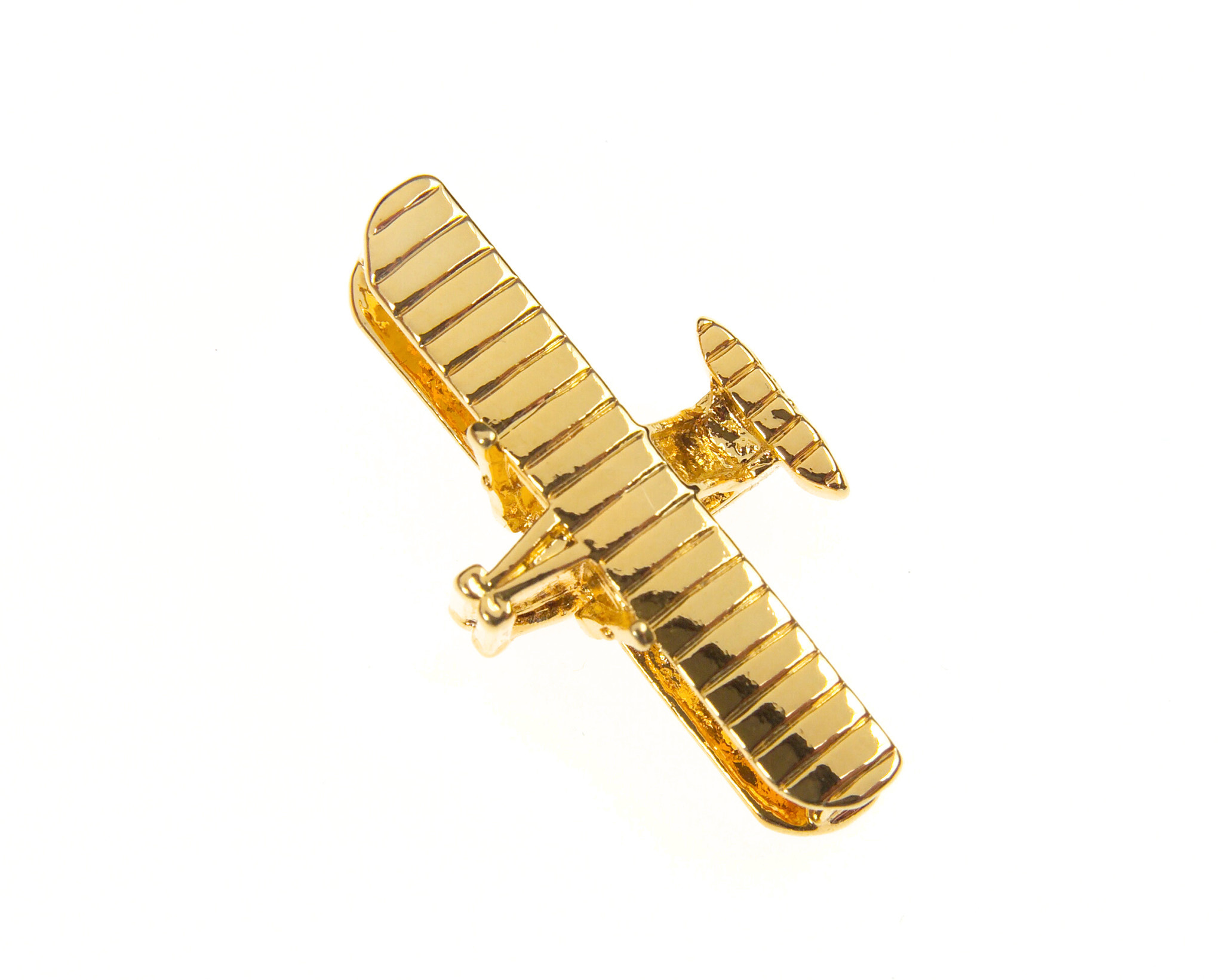 OBA Wright Flyer Pin, gold - Fort Worth Aviation Museum