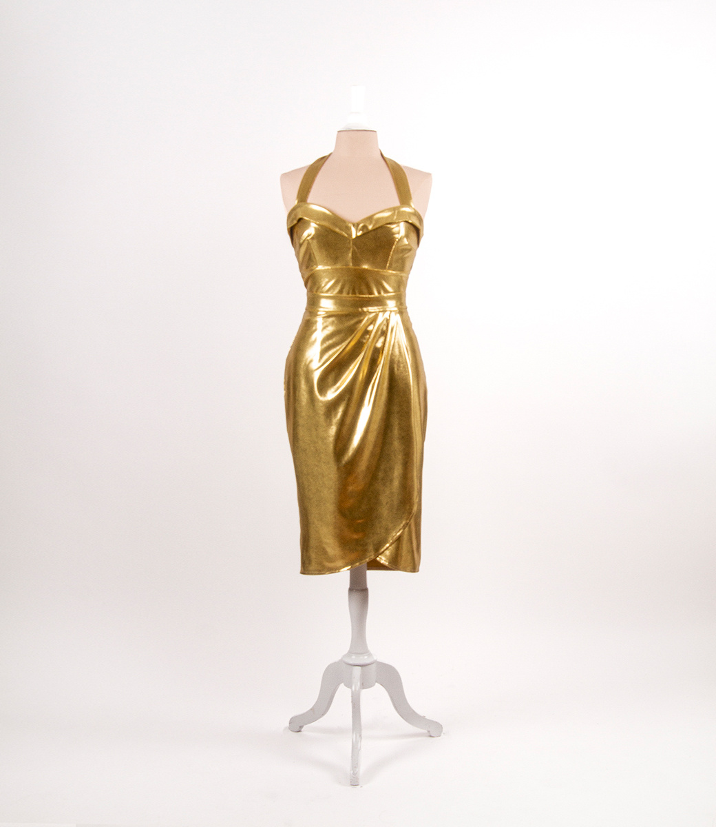 Gold Chevy 50s Top - Kitsch'n Swell