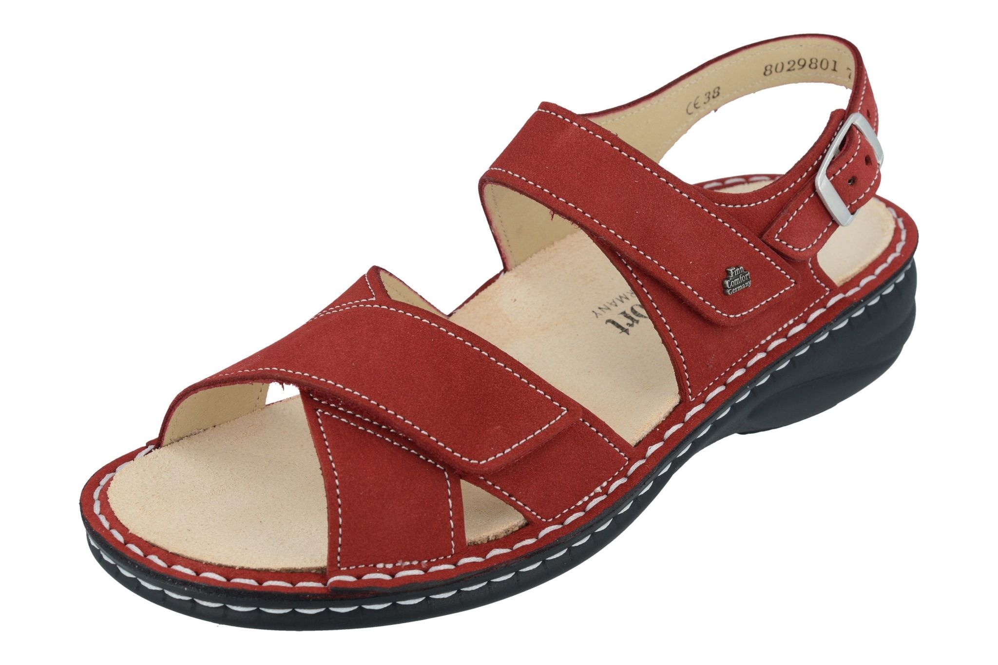 FINN COMFORT- LINOSA- CHILI NUBUCK - Foot Sensation