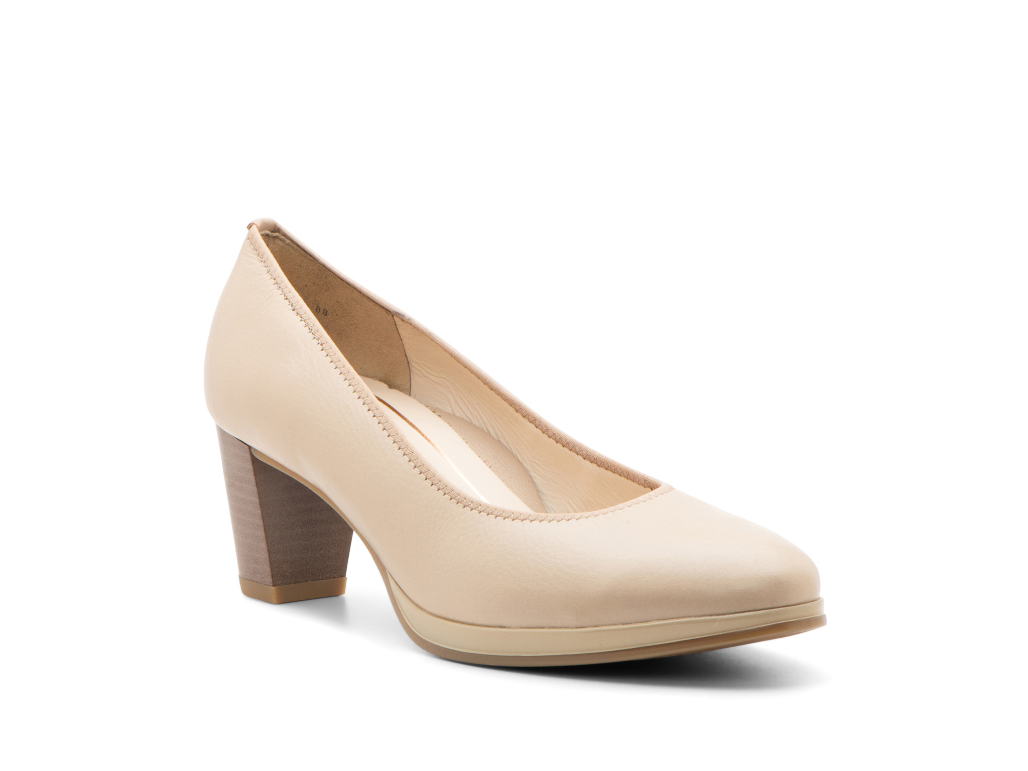 ARA SHOES ARA SHOES OPHELIA PUMP SAND CALF LEATHER - Foot Sensation