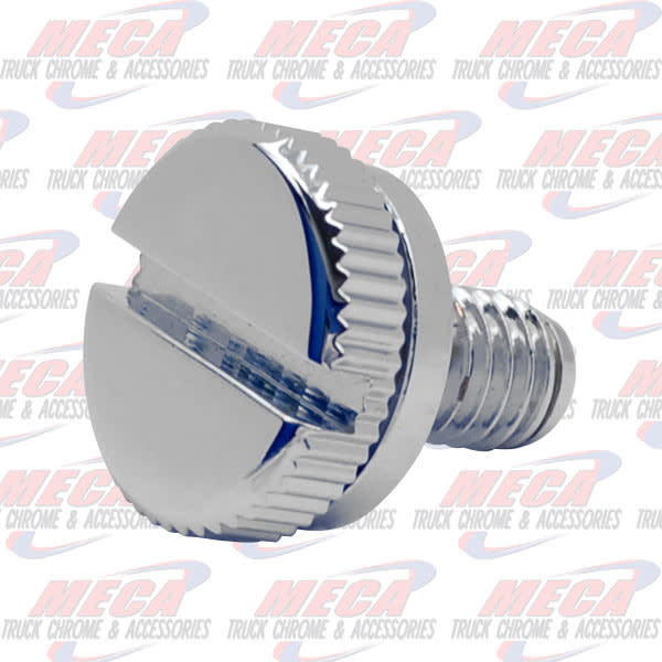 CB BOLT 6MM PLAIN S/S CHROME 2/PK - Meca Truck Chrome