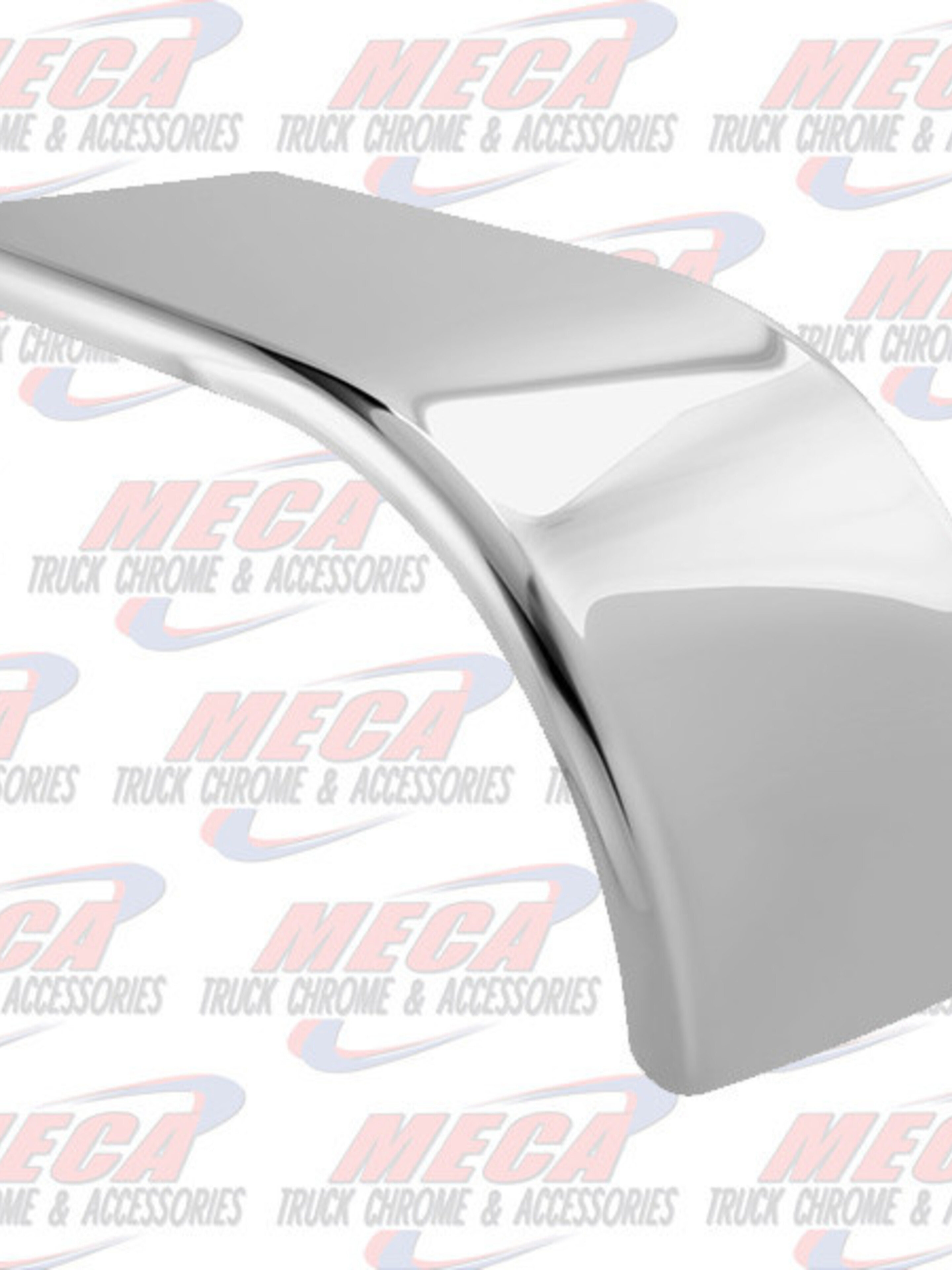 HALF FENDERS EXTRA LONG W/O BRACKETS - HOGEBILT - Meca Truck Chrome