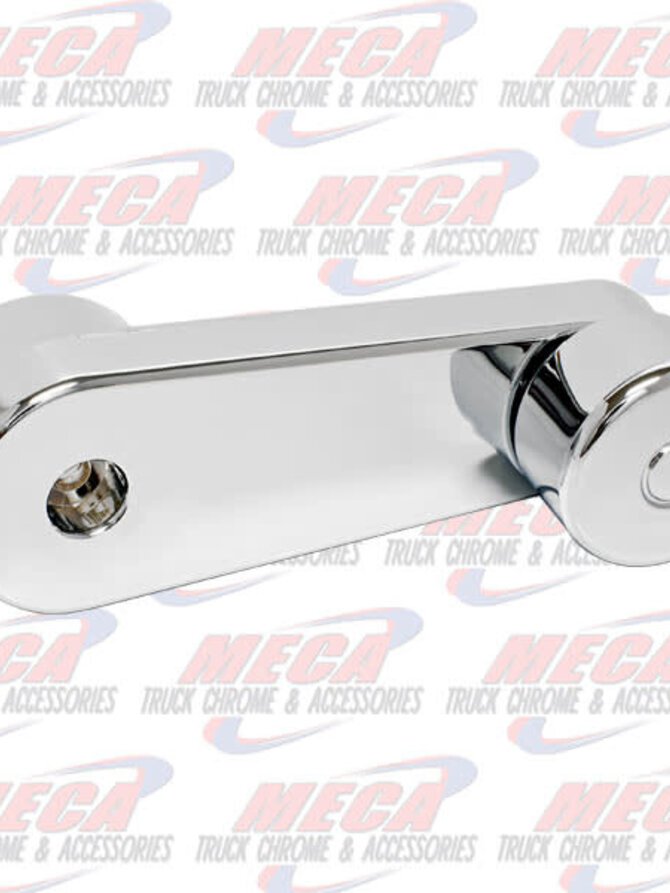 WINDOW CRANK HANDLE FL PLASTIC CHROME PLAIN - Meca Truck Chrome