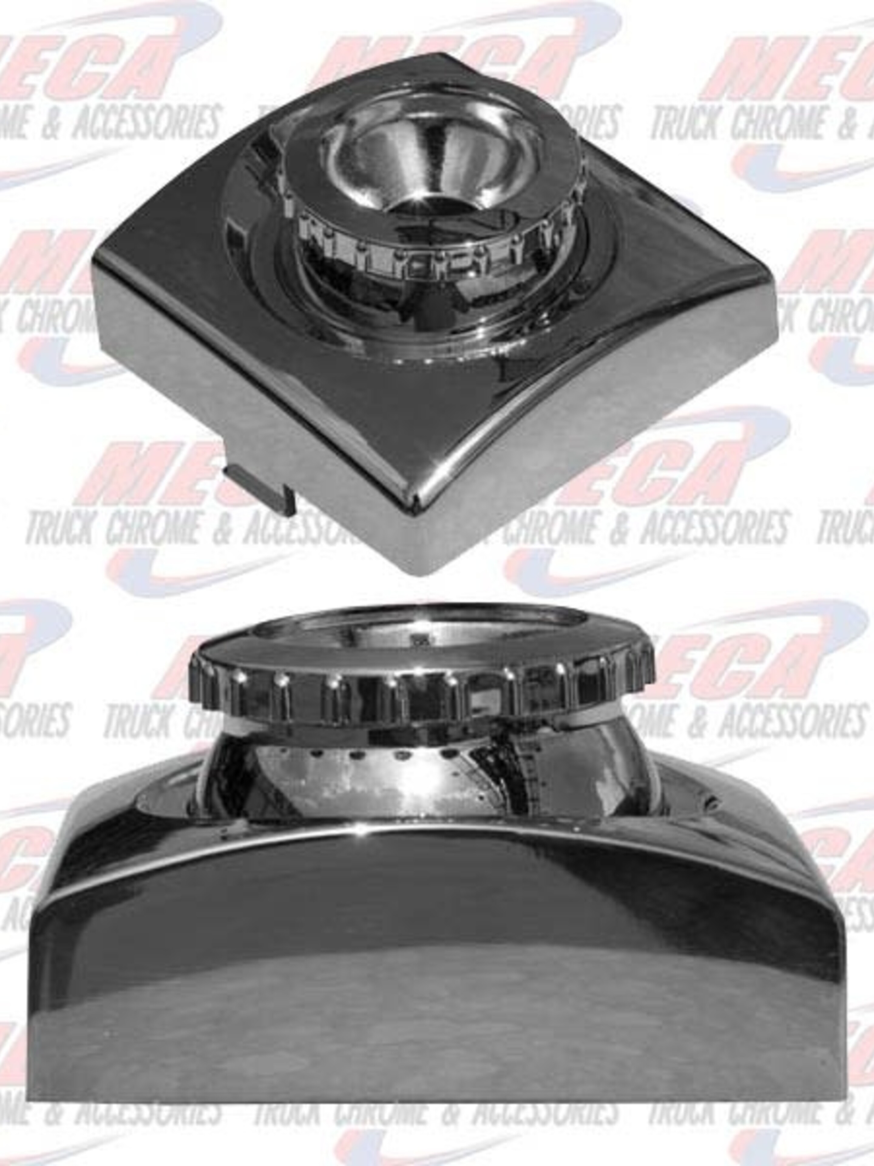 DOME & MAP LIGHT SWIVEL BASE - Meca Truck Chrome
