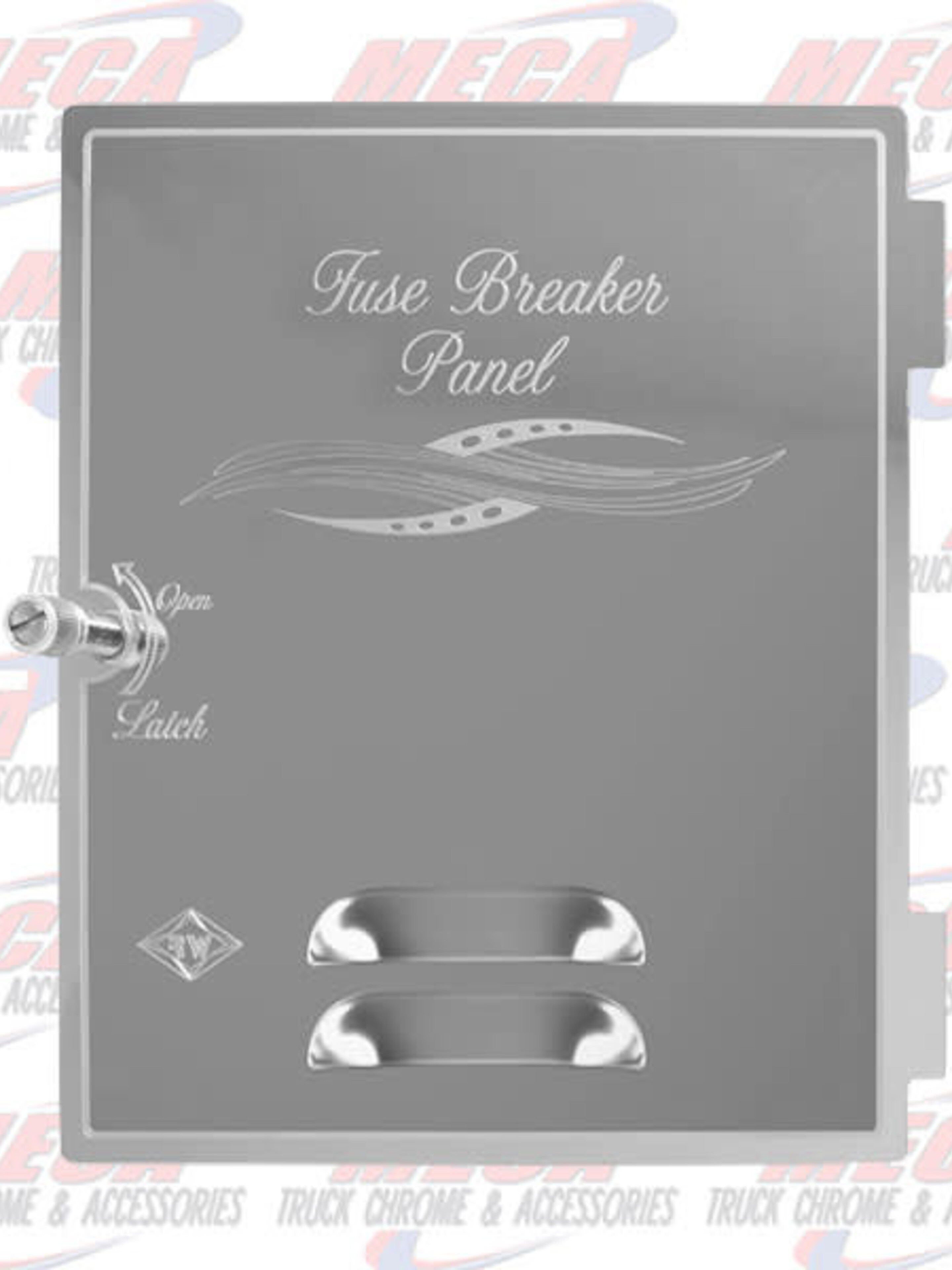 FUSE PANEL BOX DOOR PB - Meca Truck Chrome