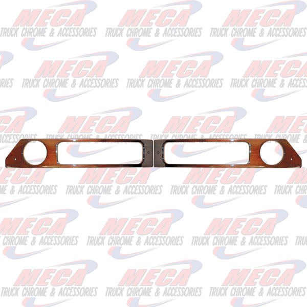 FREIGHTLINER HEADLINER WOOD TRIM - Meca Truck Chrome