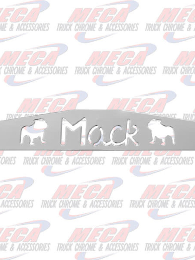 BOTTOM PLATE MACK SET - Meca Truck Chrome