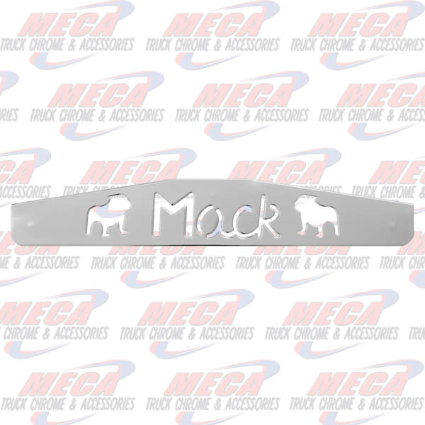 BOTTOM PLATE MACK SET - Meca Truck Chrome