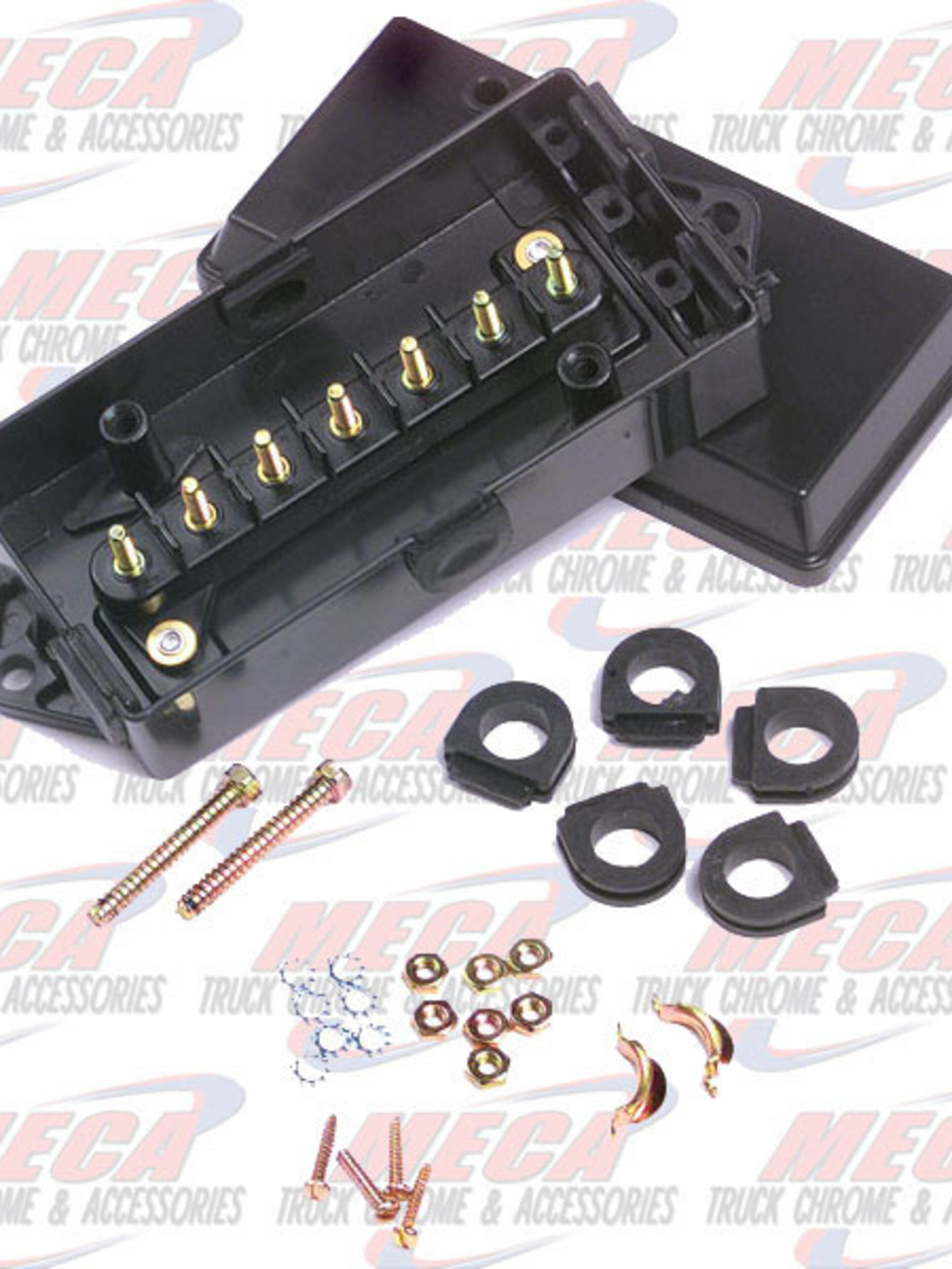 JUNCTION BOX, 7 TERMINAL - Meca Truck Chrome