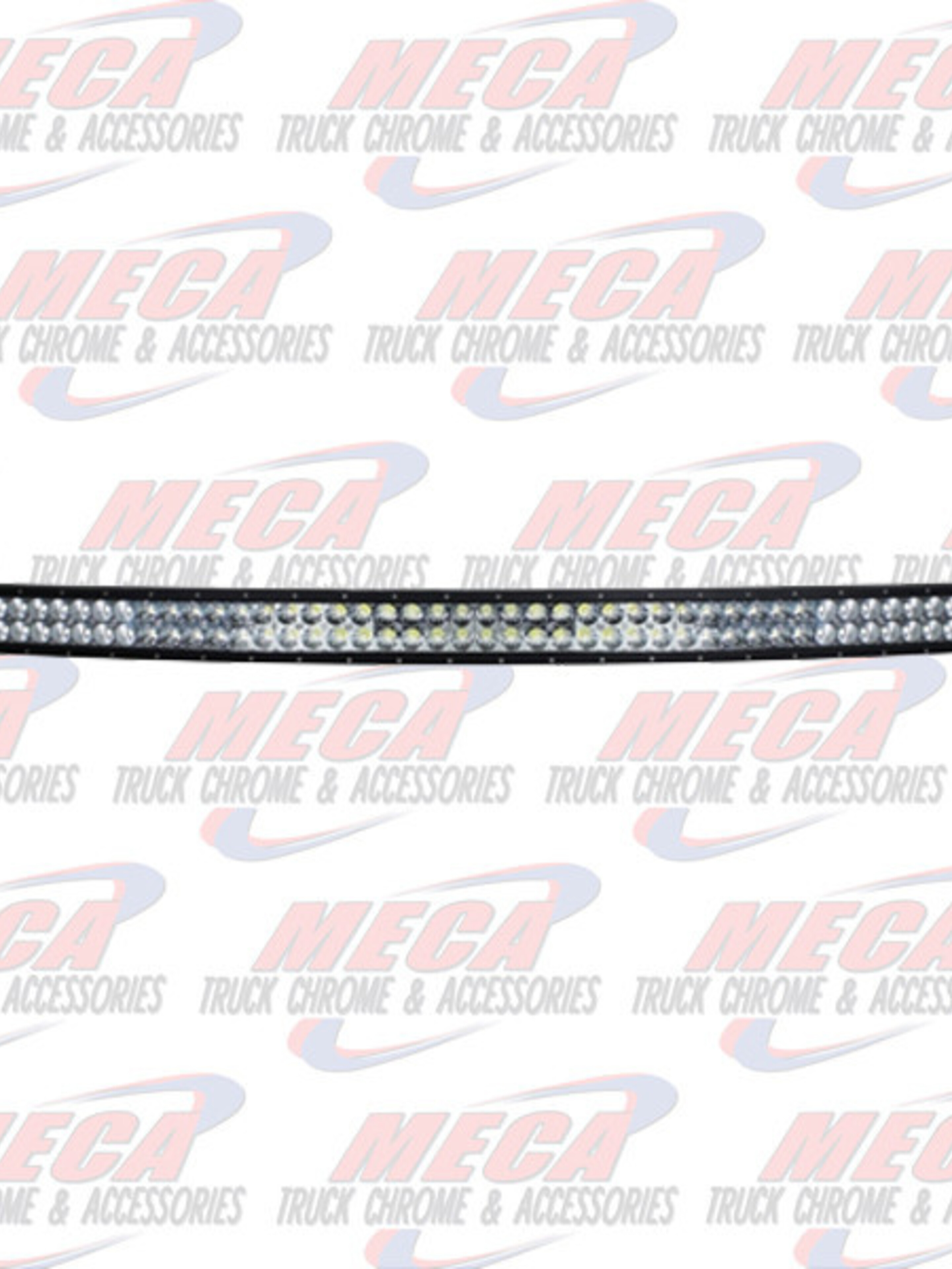 LED LIGHT BAR 50" CURVED W/ 96 DIODES 17280 LUMENS - Meca Truck Chrome