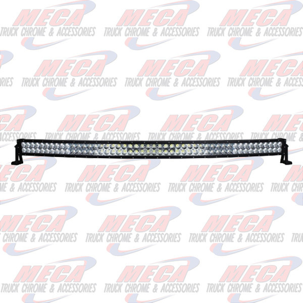LED LIGHT BAR 50" CURVED W/ 96 DIODES 17280 LUMENS - Meca Truck Chrome