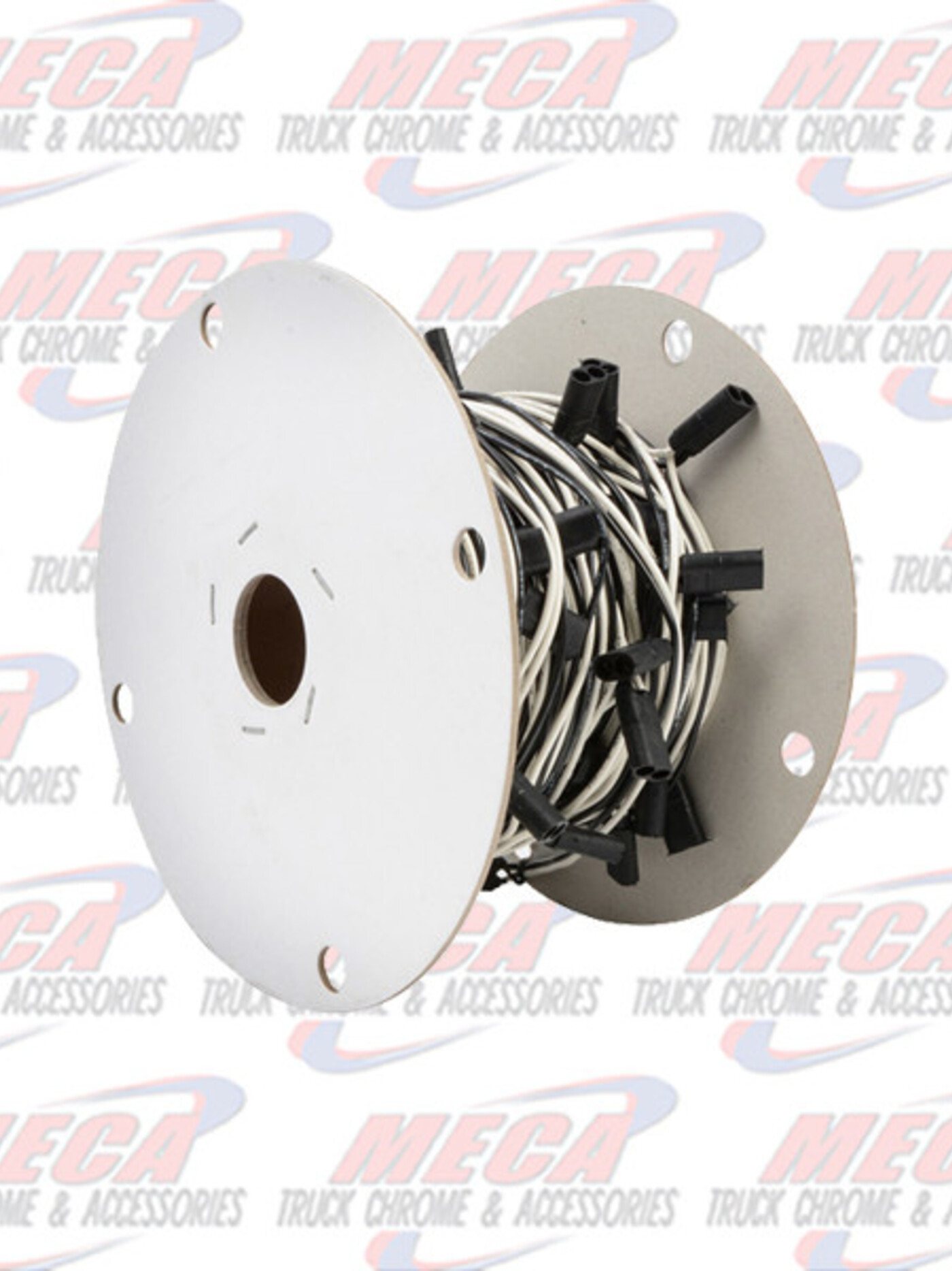 WIRE HARNESS W/ GEN LGT PLUG 4" SPACING (200/ROLL) - Meca Truck Chrome