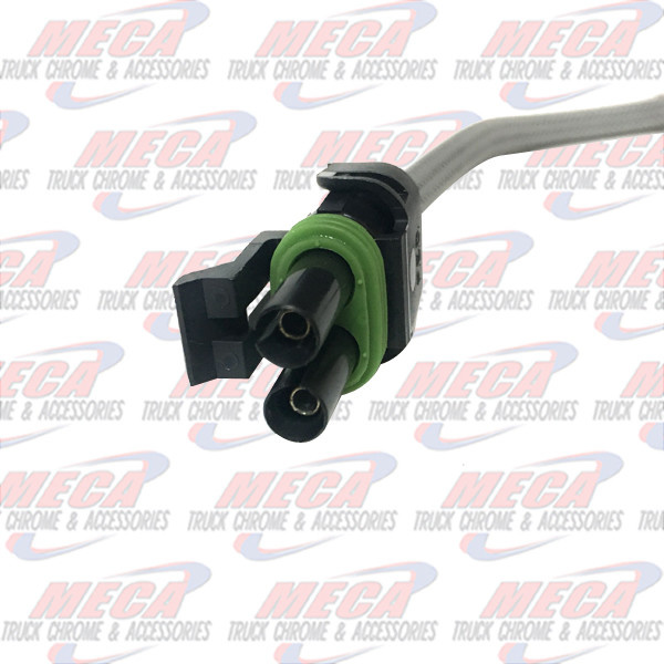 PLUG CONNECTOR WEATHER PACK FEMALE 2 PIN - Meca Truck Chrome