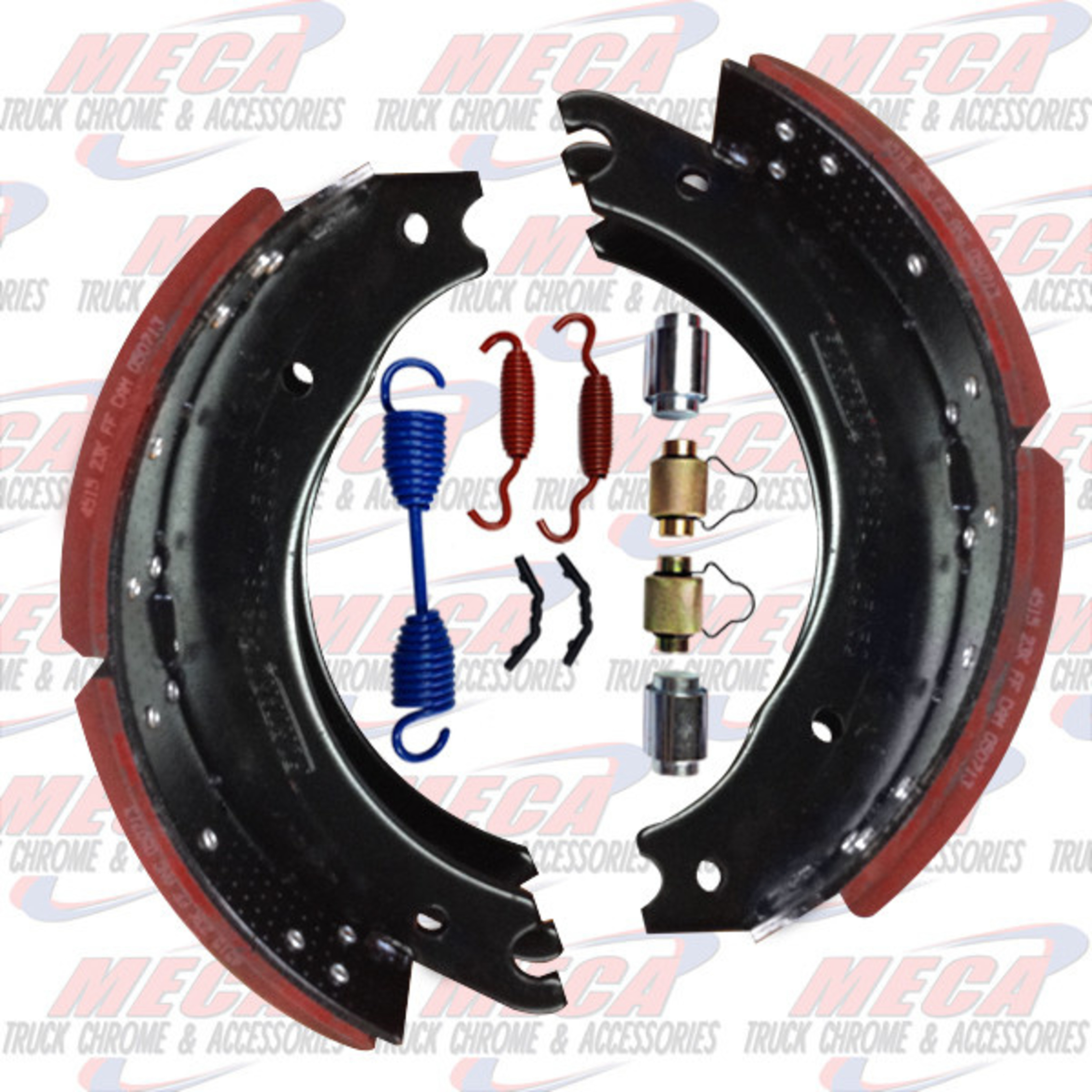4515Q REAR BRAKE SHOE BOX KIT K4515Q - Meca Truck Chrome