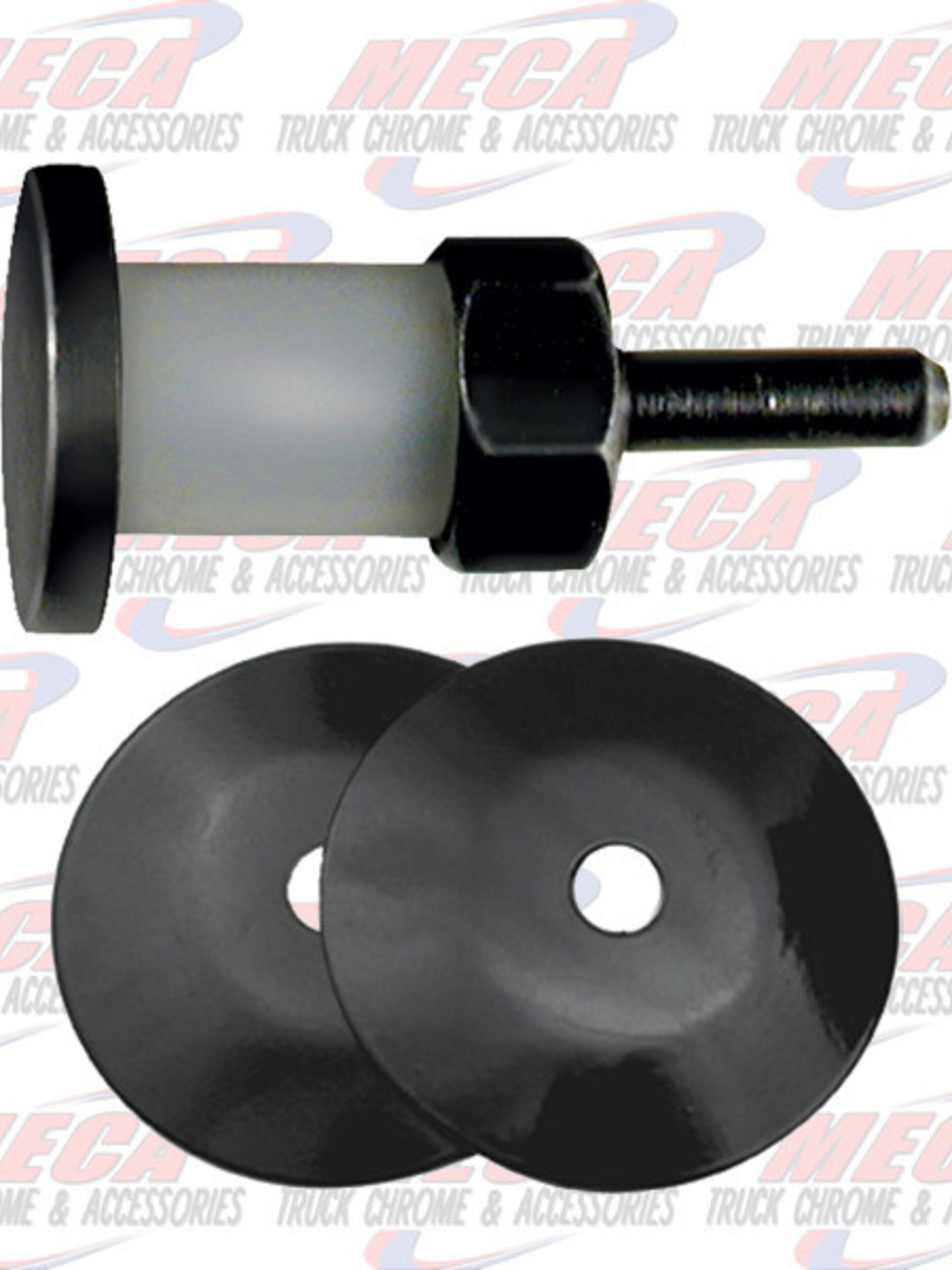 HANDY BUFF POLISH WHEEL HOLDER KIT FLANGE WASHER - Meca Truck Chrome