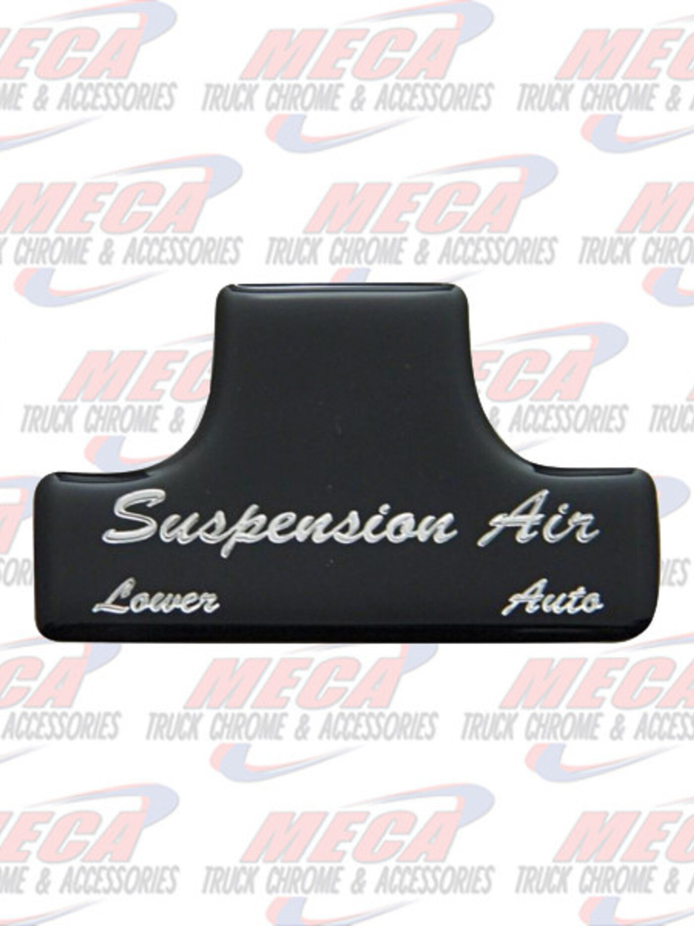 SWITCH GUARD STICKER FL BLACK AIR SUSPENSION - Meca Truck Chrome