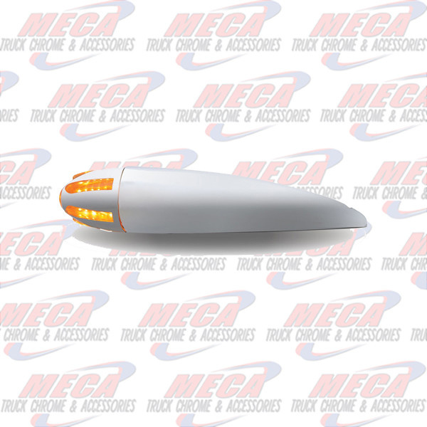 ROOF LT BULLET FLATLINE COMPLETE UNIT AMBER - Meca Truck Chrome